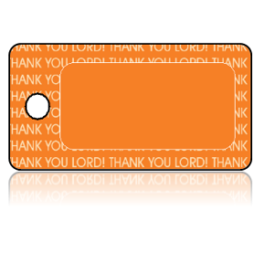 Create Design Key Tags Orange THANK YOU (Pack of 3) – Share-IT! Tags