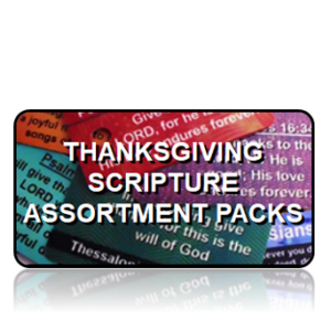 Bible Scripture Key Tags Assortment Packs Thanksgiving – Share-IT! Tags